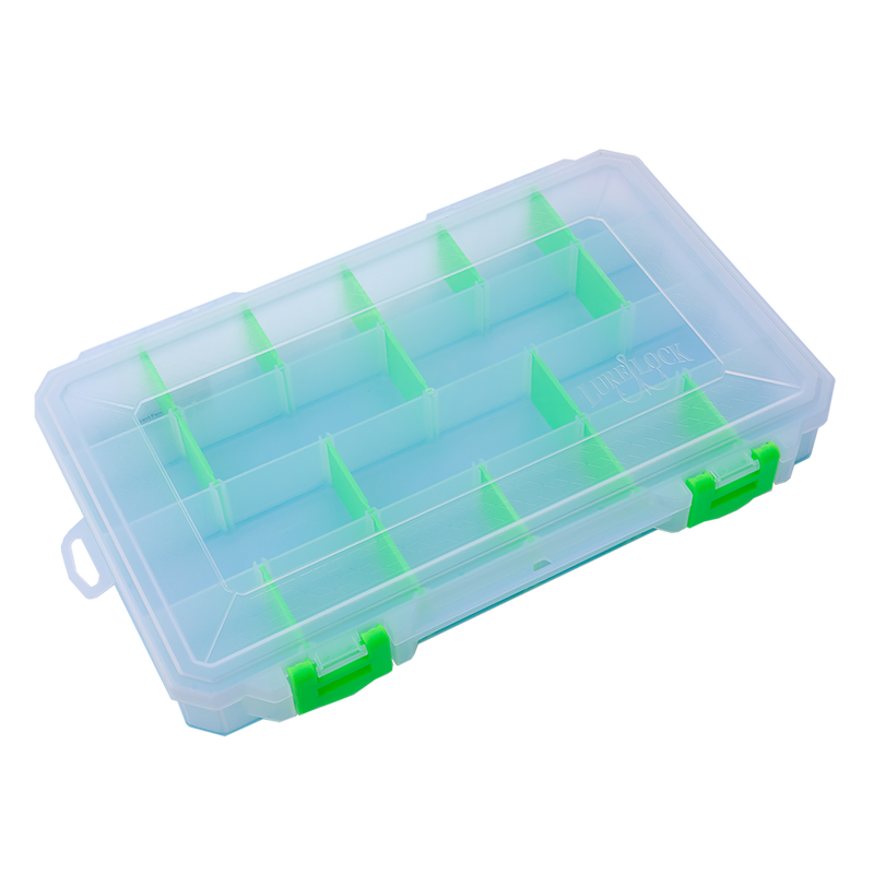 Large Lure Lock Fishing Tackle Box with TakLogic Technology